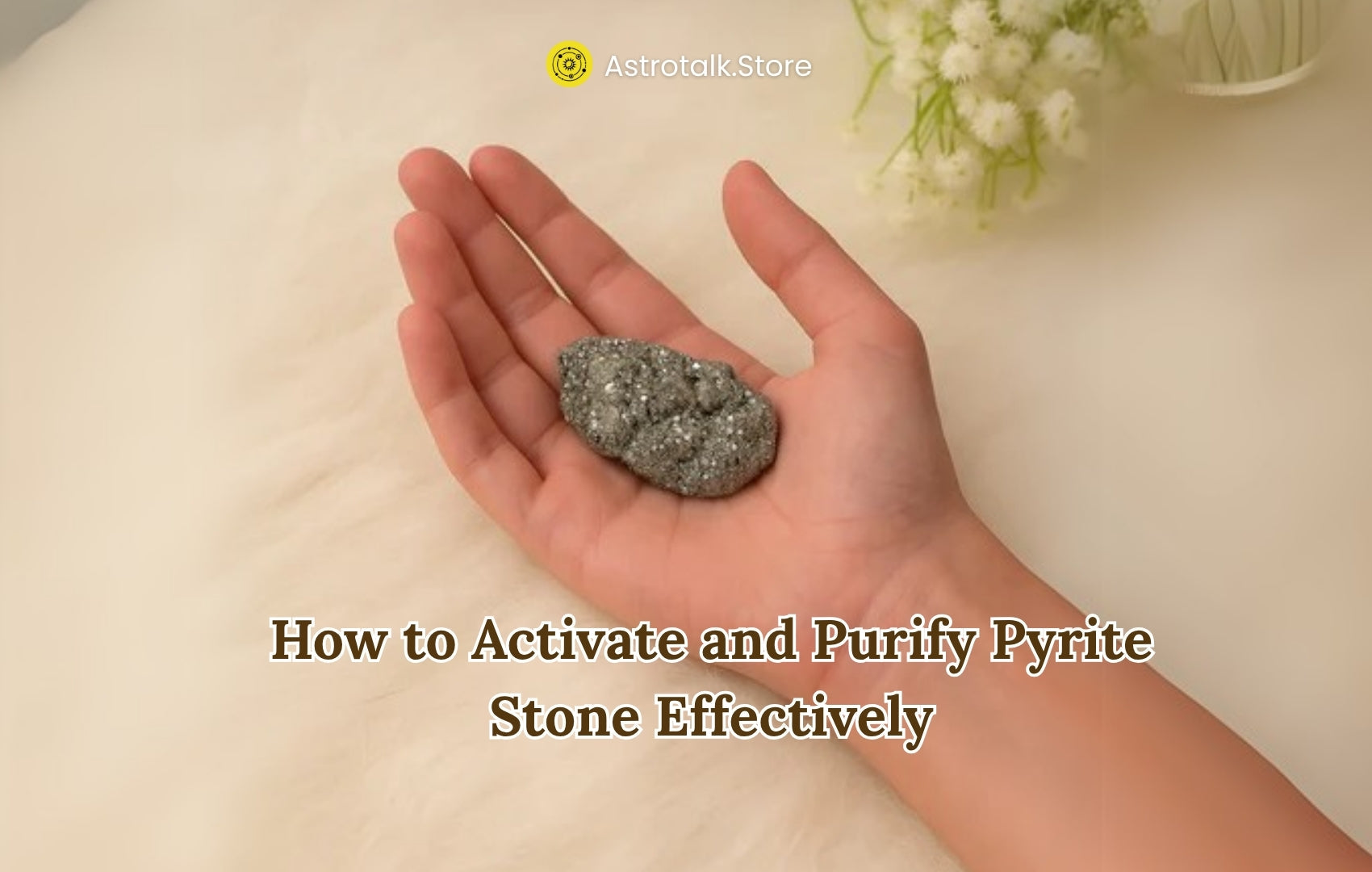 How to activate and purify pyrite stone? - Astrotalk Store