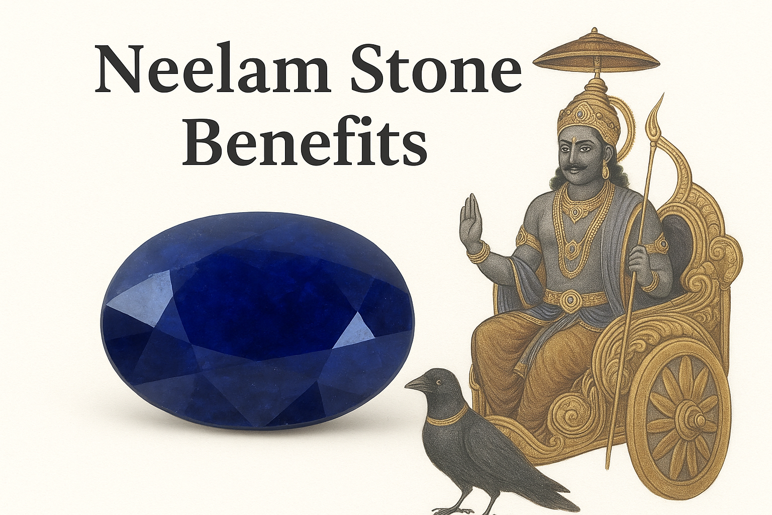 Neelam Stone Benefits: The Powerful Gem of Shani Dev - Astrotalk Store